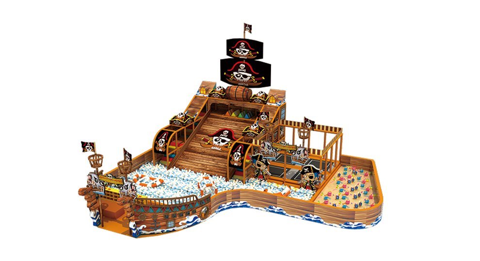 Pirate Ship Theme Indoor Playground Manufacturer | kanbeiplay